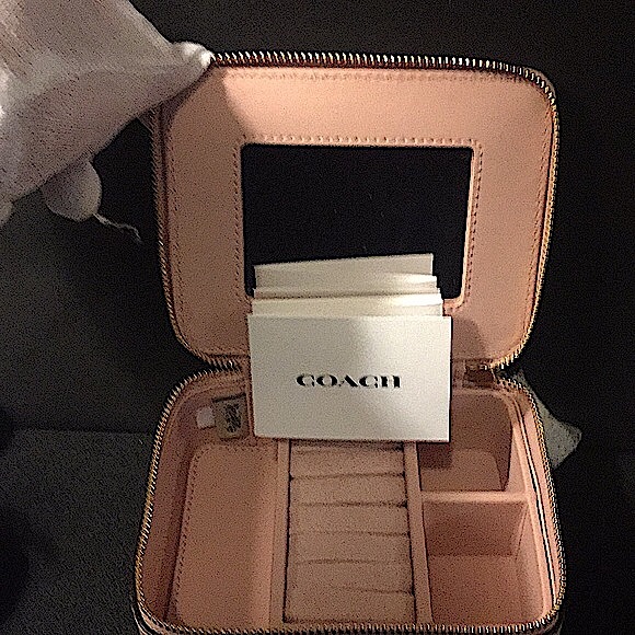 Coach | Storage & Organization | Coach Jewelry Box With Butterflies ...